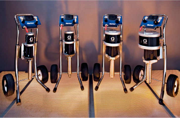 Graco Merkur 30:1 Air-Assisted Airless Sprayer - 1.5lts/min Cart Mtd ...